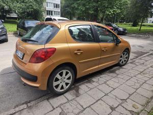 Желтый Пежо 207 2006 в Клайпеда, объемом двигателя 1.56 л и пробегом 157 тыс. км за 1000 €, фото 8 на AUTOMOTO.COM.LV
