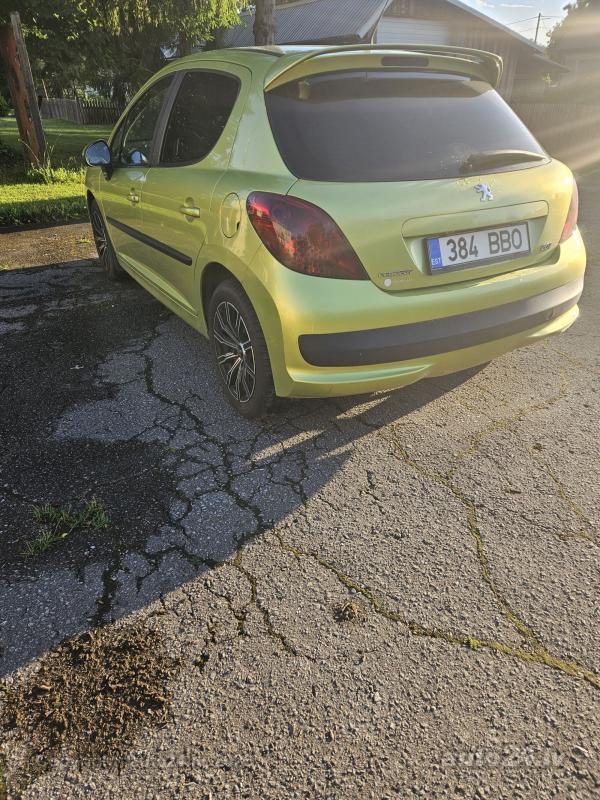Dzeltens Peugeot 207 2008 Paide, ar dzinēja tilpumu 1.40 L un nobraukumu 227 tūkst. km par 1300 €, foto 3 vietnē AUTOMOTO.COM.LV