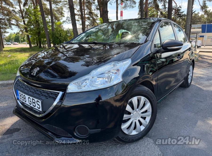 Melns Peugeot 208 2013 Tallina, ar dzinēja tilpumu 1.00 L un nobraukumu 57 tūkst. km par 3999 €, foto 1 vietnē AUTOMOTO.COM.LV