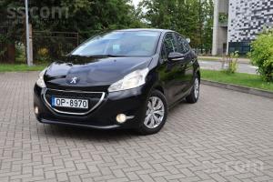 Black Peugeot 208 2014 in Jelgava, with an engine capacity of 1.20 L and mileage of 163 thousand km for 4390 €, photo  on AUTOMOTO.COM.LV