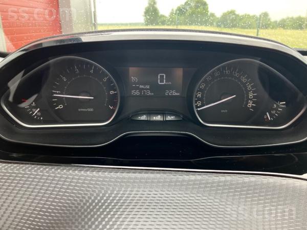 Black Peugeot 208 2016 in Talsi, with an engine capacity of 1.20 L and mileage of 156 thousand km for 6500 €, photo 9 on AUTOMOTO.COM.LV