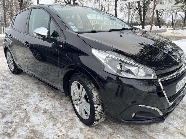 Black Peugeot 208 2017 in Taurage, with an engine capacity of 1.20 L and mileage of 114 thousand km for 4100 €, photo 4 on AUTOMOTO.COM.LV