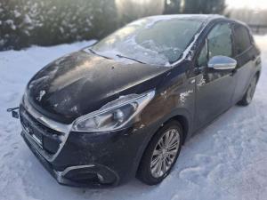 Melns Peugeot 208 2017 Pakruojis, ar dzinēja tilpumu 1.20 L un nobraukumu 106 tūkst. km par 2250 €, foto  vietnē AUTOMOTO.COM.LV