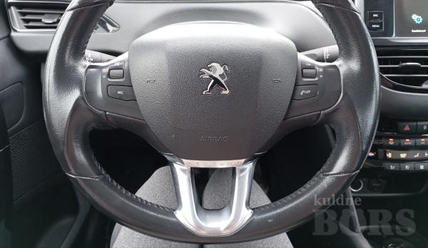 Black Peugeot 208 2017 in Tartu, with an engine capacity of 1.20 L and mileage of 129 thousand km for 4490 €, photo 8 on AUTOMOTO.COM.LV