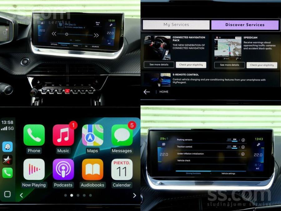 Черный Пежо 208 2020 в Рига, объемом двигателя 0.00 л и пробегом 108 тыс. км за 12900 €, фото 14 на AUTOMOTO.COM.LV