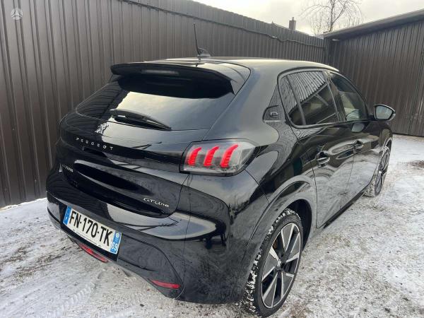 Black Peugeot 208 2020 in Kaunas, with an engine capacity of 0.00 L and mileage of 78 thousand km for 6999 €, photo 6 on AUTOMOTO.COM.LV