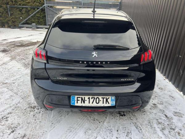 Black Peugeot 208 2020 in Kaunas, with an engine capacity of 0.00 L and mileage of 78 thousand km for 6999 €, photo 8 on AUTOMOTO.COM.LV