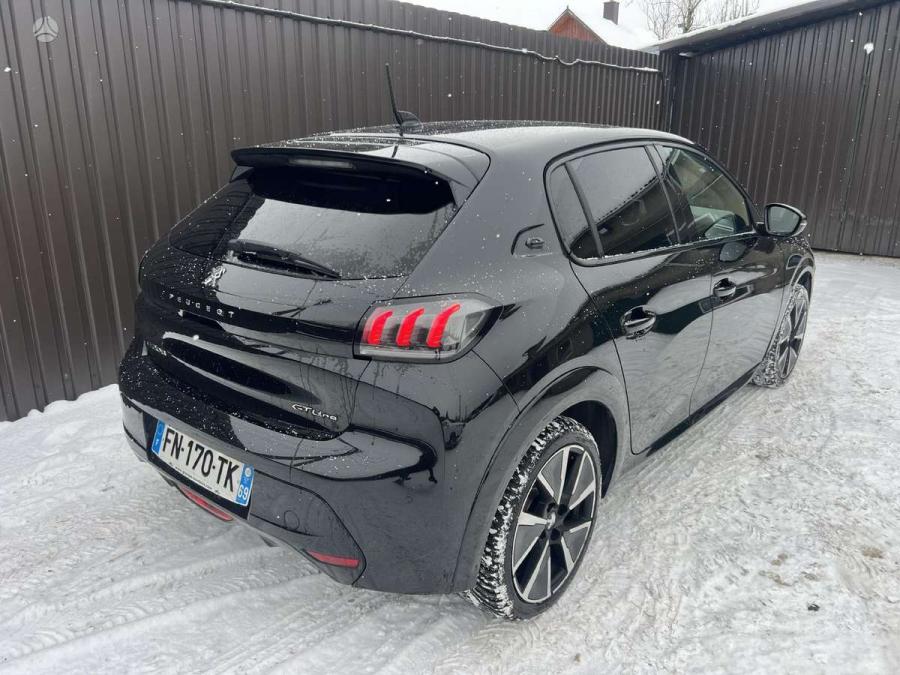 Black Peugeot 208 2020 in Kaunas, with an engine capacity of 0.00 L and mileage of 78 thousand km for 6500 €, photo 6 on AUTOMOTO.COM.LV