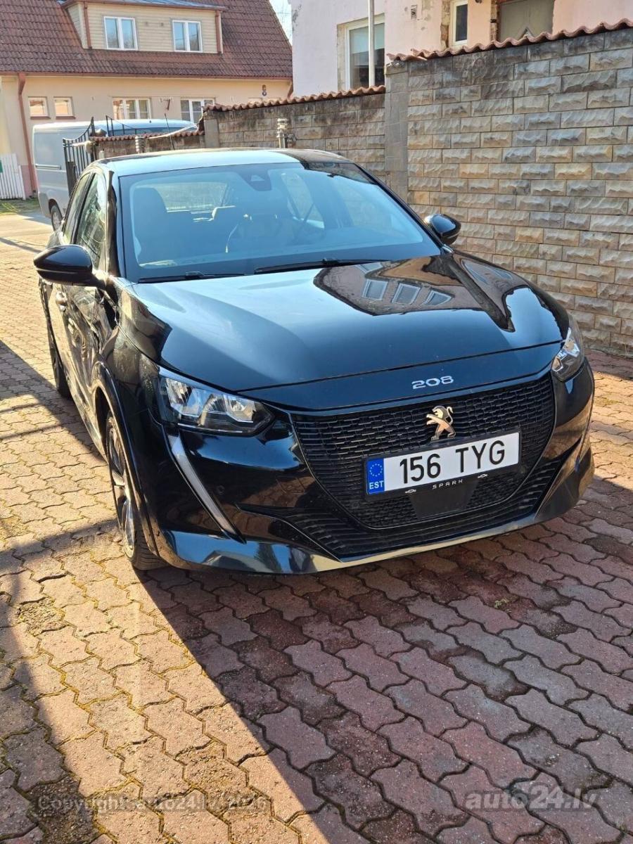 Black Peugeot 208 2020 in Tallinn, with an engine capacity of 0.00 L and mileage of 99 thousand km for 10900 €, photo 1 on AUTOMOTO.COM.LV