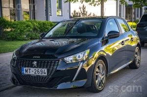 Black Peugeot 208 2021 in Riga, with an engine capacity of 1.20 L and mileage of 38 thousand km for 11990 €, photo  on AUTOMOTO.COM.LV