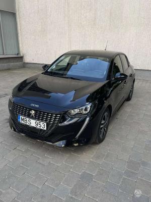 Black Peugeot 208 2021 in Vilnius, with an engine capacity of 1.20 L and mileage of 33 thousand km for 14300 €, photo 3 on AUTOMOTO.COM.LV