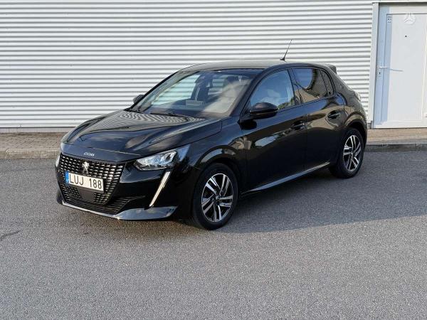 Melns Peugeot 208 2021 Viļņa, ar dzinēja tilpumu 1.20 L un nobraukumu 91 tūkst. km par 11950 €, foto 1 vietnē AUTOMOTO.COM.LV
