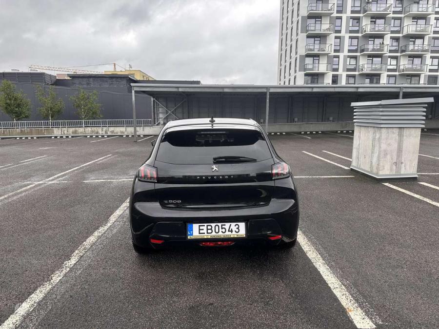 Melns Peugeot 208 2021 Viļņa, ar dzinēja tilpumu 0.00 L un nobraukumu 39 tūkst. km par 11800 €, foto 7 vietnē AUTOMOTO.COM.LV