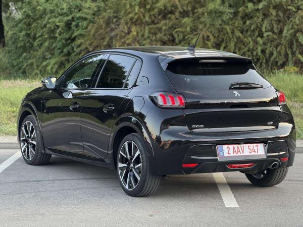 Melns Peugeot 208 2021 Kauņa, ar dzinēja tilpumu 1.50 L un nobraukumu 173 tūkst. km par 9400 €, foto 7 vietnē AUTOMOTO.COM.LV