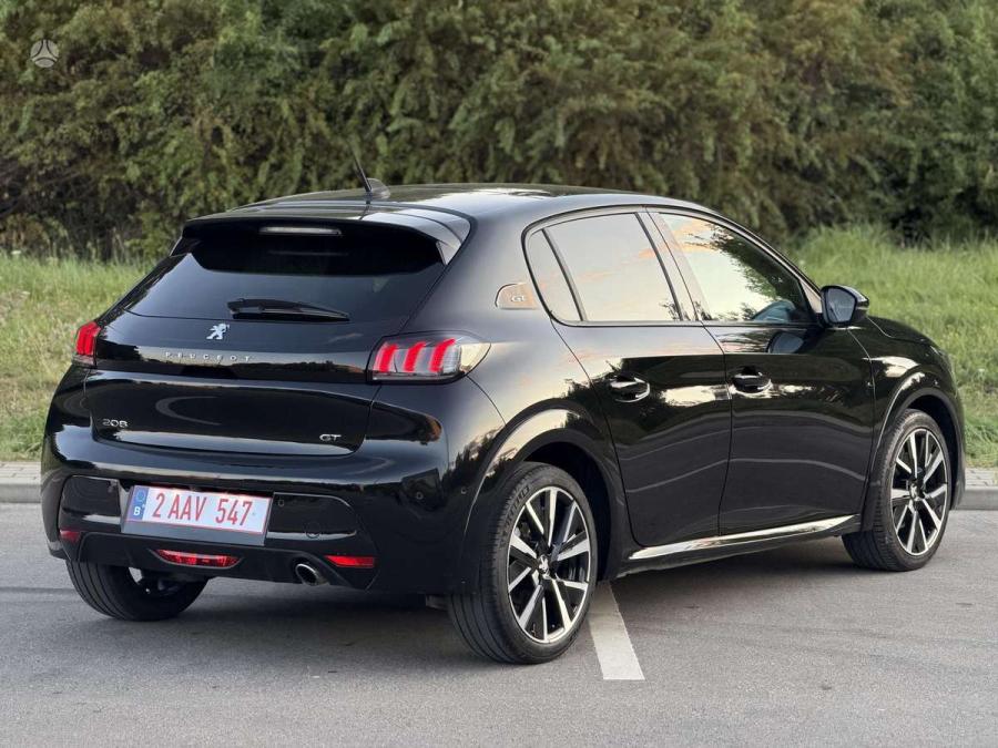 Melns Peugeot 208 2021 Kauņa, ar dzinēja tilpumu 1.50 L un nobraukumu 173 tūkst. km par 9400 €, foto 9 vietnē AUTOMOTO.COM.LV