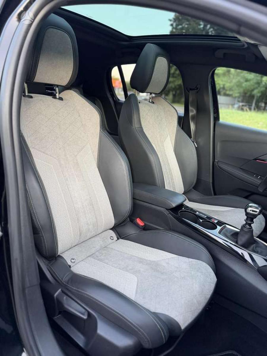 Melns Peugeot 208 2021 Kauņa, ar dzinēja tilpumu 1.50 L un nobraukumu 173 tūkst. km par 9400 €, foto 11 vietnē AUTOMOTO.COM.LV