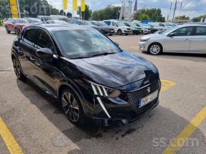 Black Peugeot 208 2023 in Riga, with an engine capacity of 1.20 L and mileage of 54 thousand km for 14500 €, photo  on AUTOMOTO.COM.LV