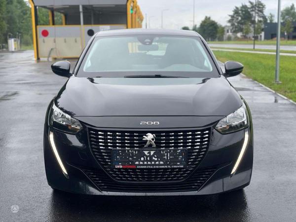 Black Peugeot 208 2023 in Kaunas, with an engine capacity of 1.20 L and mileage of 151 thousand km for 9999 €, photo 8 on AUTOMOTO.COM.LV