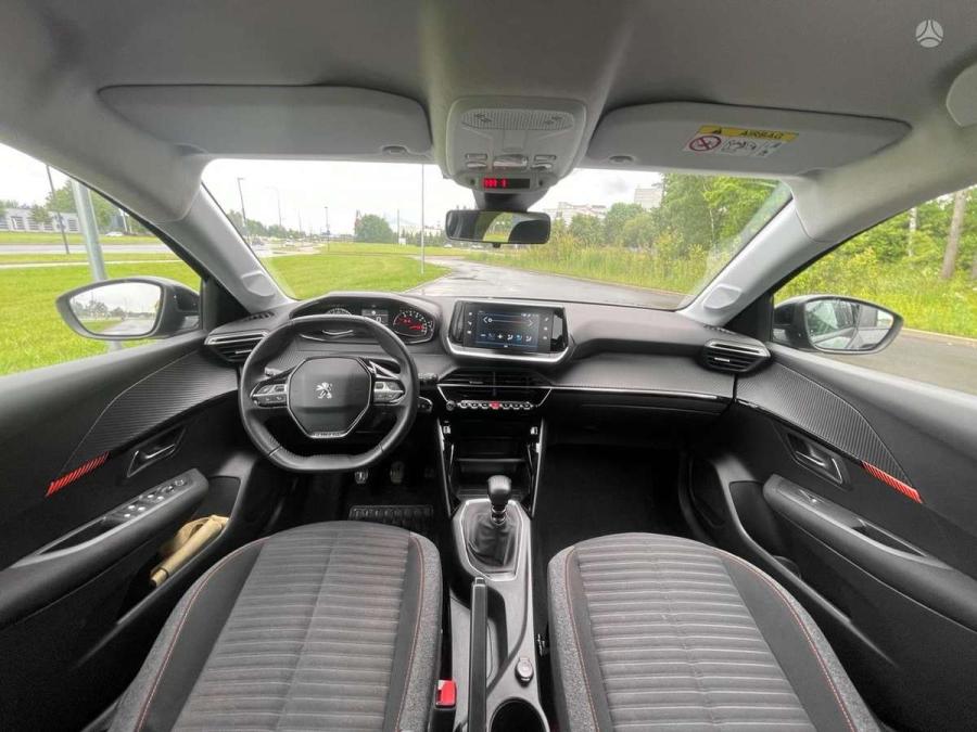 Black Peugeot 208 2023 in Kaunas, with an engine capacity of 1.20 L and mileage of 151 thousand km for 9999 €, photo 14 on AUTOMOTO.COM.LV