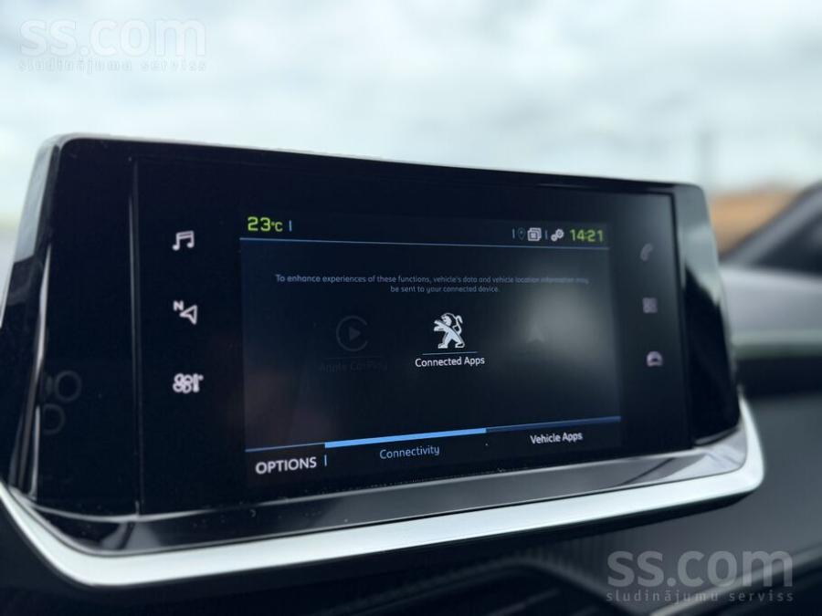 Melns Peugeot 208 2023 Rīga, ar dzinēja tilpumu 1.60 L un nobraukumu 49 tūkst. km par 18995 €, foto 15 vietnē AUTOMOTO.COM.LV