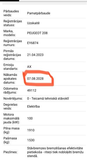 Melns Peugeot 208 2023 Rīga, ar dzinēja tilpumu 0.00 L un nobraukumu 49 tūkst. km par 18995 €, foto 31 vietnē AUTOMOTO.COM.LV