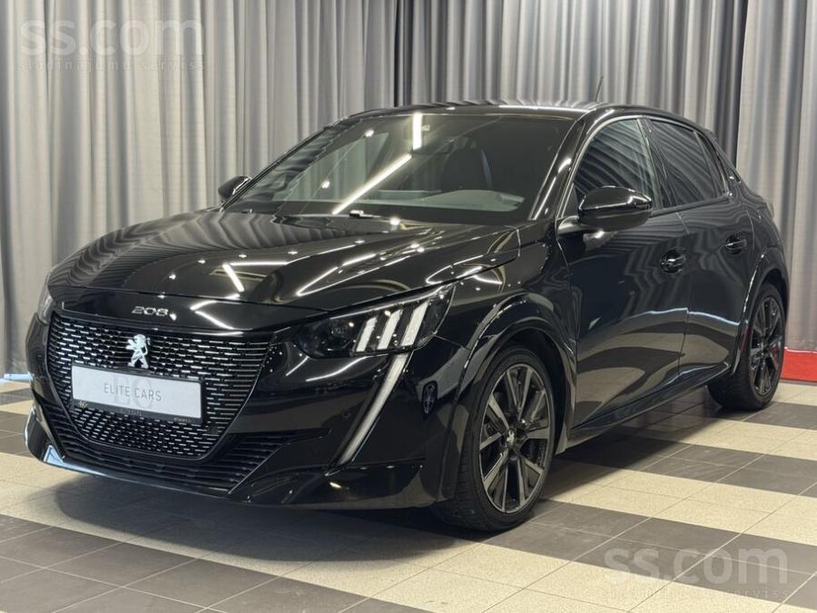 Melns Peugeot 208 2023 Rīga, ar dzinēja tilpumu 1.20 L un nobraukumu 37 tūkst. km par 14990 €, foto 1 vietnē AUTOMOTO.COM.LV