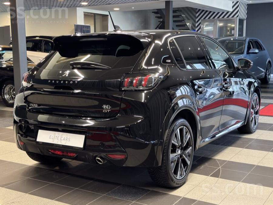 Melns Peugeot 208 2023 Rīga, ar dzinēja tilpumu 1.20 L un nobraukumu 37 tūkst. km par 14990 €, foto 5 vietnē AUTOMOTO.COM.LV