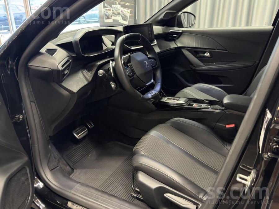 Melns Peugeot 208 2023 Rīga, ar dzinēja tilpumu 1.20 L un nobraukumu 37 tūkst. km par 14990 €, foto 9 vietnē AUTOMOTO.COM.LV