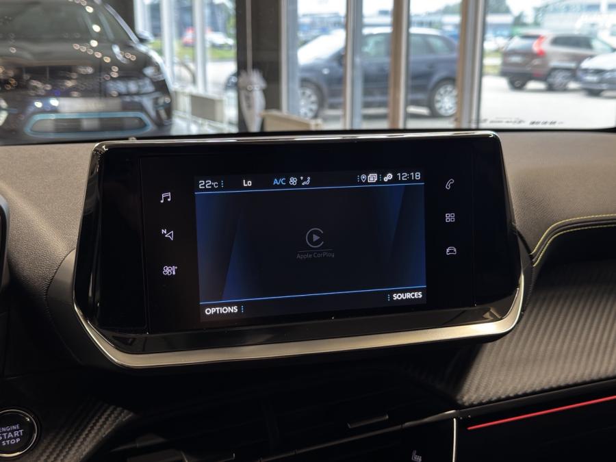Black Peugeot 208 2023 in Riga, with an engine capacity of 1.20 L and mileage of 37 thousand km for 14990 €, photo 29 on AUTOMOTO.COM.LV