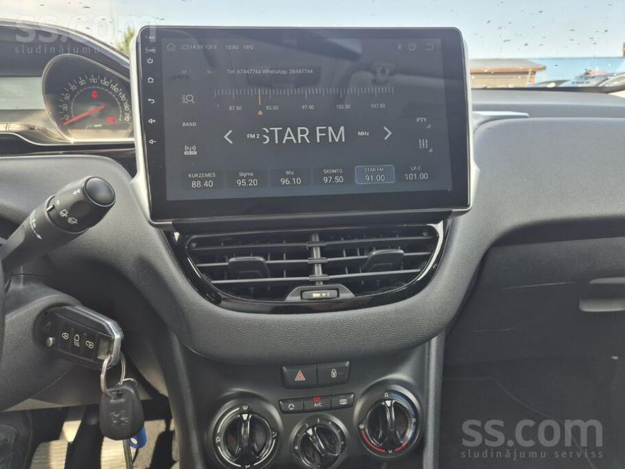 Zils Peugeot 208 2012 Liepāja, ar dzinēja tilpumu 1.40 L un nobraukumu 198 tūkst. km par 3800 €, foto 13 vietnē AUTOMOTO.COM.LV
