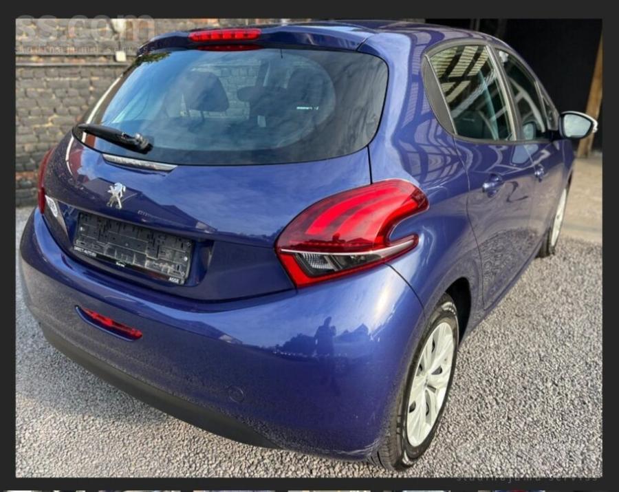 Zils Peugeot 208 2018 Rīga, ar dzinēja tilpumu 1.20 L un nobraukumu 112 tūkst. km par 5757 €, foto 5 vietnē AUTOMOTO.COM.LV