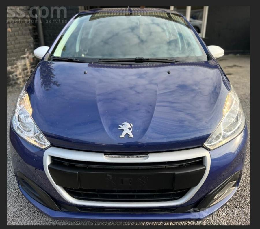 Zils Peugeot 208 2018 Rīga, ar dzinēja tilpumu 1.20 L un nobraukumu 112 tūkst. km par 5757 €, foto 6 vietnē AUTOMOTO.COM.LV