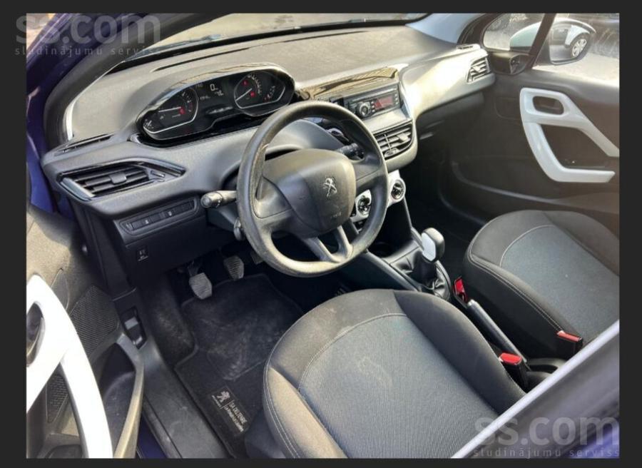 Zils Peugeot 208 2018 Rīga, ar dzinēja tilpumu 1.20 L un nobraukumu 112 tūkst. km par 5757 €, foto 9 vietnē AUTOMOTO.COM.LV