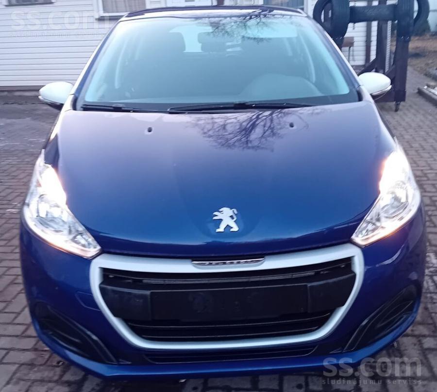 Zils Peugeot 208 2018 Rīga, ar dzinēja tilpumu 1.20 L un nobraukumu 112 tūkst. km par 5757 €, foto 22 vietnē AUTOMOTO.COM.LV
