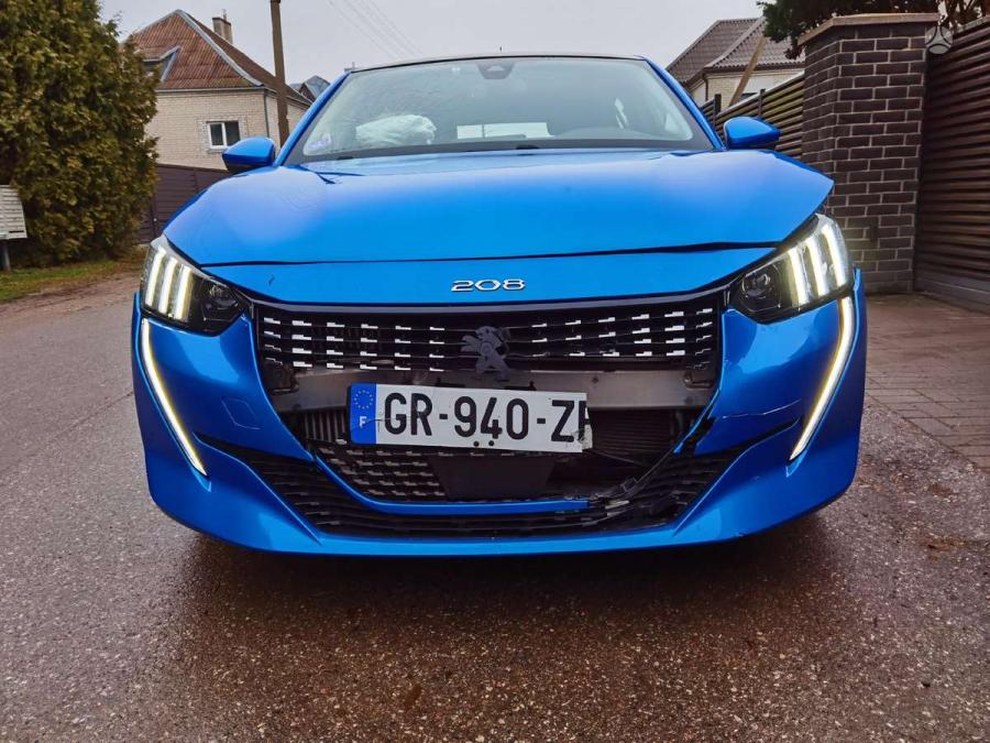 Blue Peugeot 208 2020 in Kaunas, with an engine capacity of 1.20 L and mileage of 71 thousand km for 6200 €, photo 25 on AUTOMOTO.COM.LV