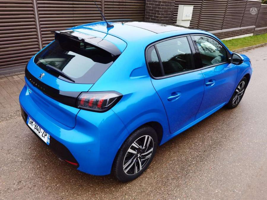Blue Peugeot 208 2020 in Kaunas, with an engine capacity of 1.20 L and mileage of 71 thousand km for 6200 €, photo 28 on AUTOMOTO.COM.LV