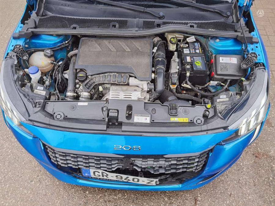 Blue Peugeot 208 2020 in Kaunas, with an engine capacity of 1.20 L and mileage of 71 thousand km for 6200 €, photo 31 on AUTOMOTO.COM.LV