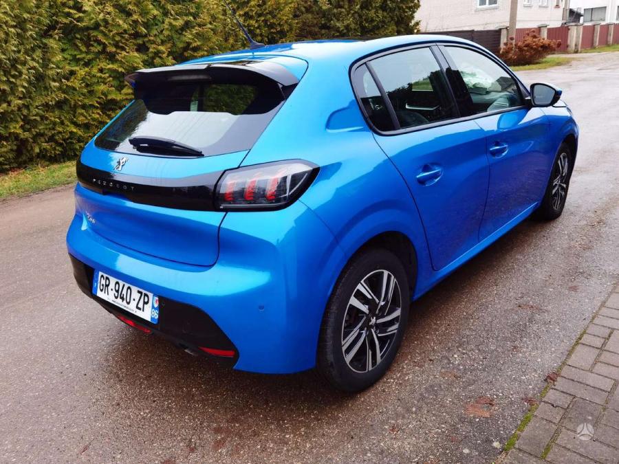 Blue Peugeot 208 2020 in Kaunas, with an engine capacity of 1.20 L and mileage of 71 thousand km for 6200 €, photo 36 on AUTOMOTO.COM.LV