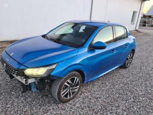 Blue Peugeot 208 2020 in Taurage, with an engine capacity of 1.20 L and mileage of 85 thousand km for 4800 €, photo  on AUTOMOTO.COM.LV