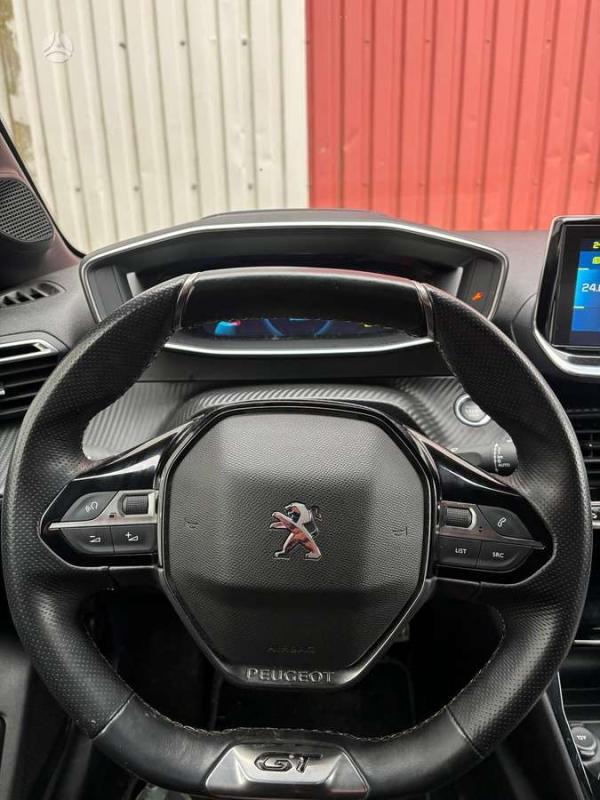 Zils Peugeot 208 2020 Viļņa, ar dzinēja tilpumu 0.00 L un nobraukumu 37 tūkst. km par 10700 €, foto 5 vietnē AUTOMOTO.COM.LV