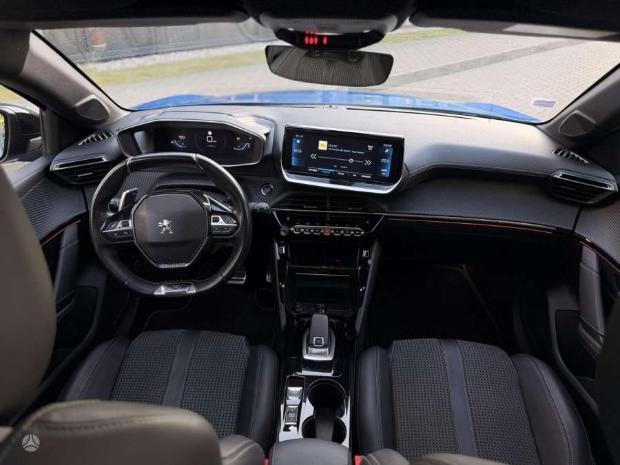 Zils Peugeot 208 2020 Tauragė, ar dzinēja tilpumu 1.20 L un nobraukumu 116 tūkst. km par 13800 €, foto 9 vietnē AUTOMOTO.COM.LV