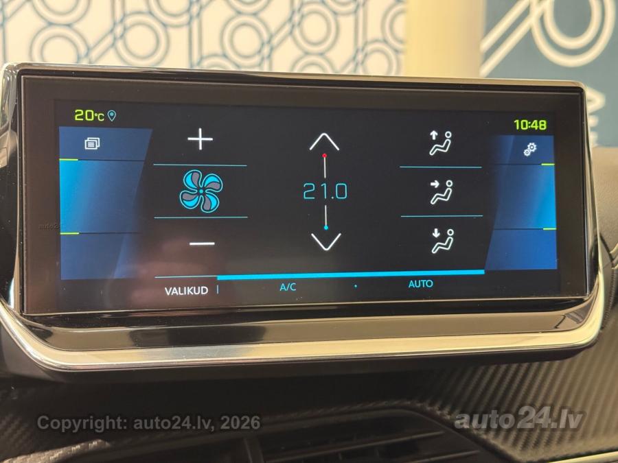 Zils Peugeot 208 2020 Tallina, ar dzinēja tilpumu 0.00 L un nobraukumu 125 tūkst. km par 10900 €, foto 19 vietnē AUTOMOTO.COM.LV