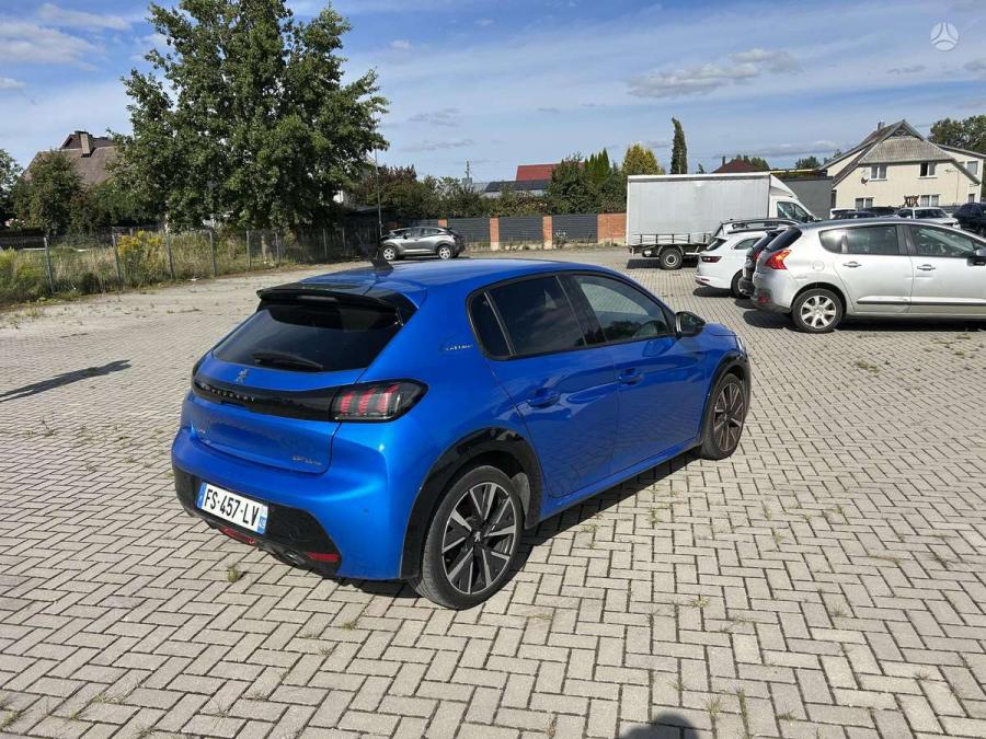 Zils Peugeot 208 2020 Tauragė, ar dzinēja tilpumu 1.50 L un nobraukumu 250 tūkst. km par 8349 €, foto 5 vietnē AUTOMOTO.COM.LV