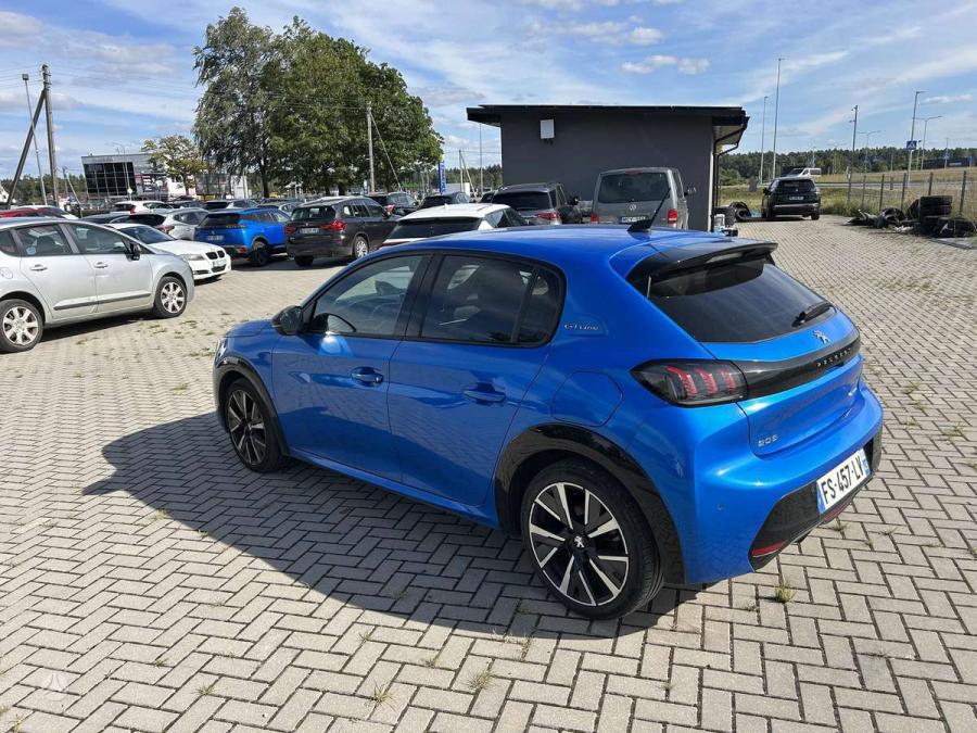 Zils Peugeot 208 2020 Tauragė, ar dzinēja tilpumu 1.50 L un nobraukumu 250 tūkst. km par 8349 €, foto 6 vietnē AUTOMOTO.COM.LV
