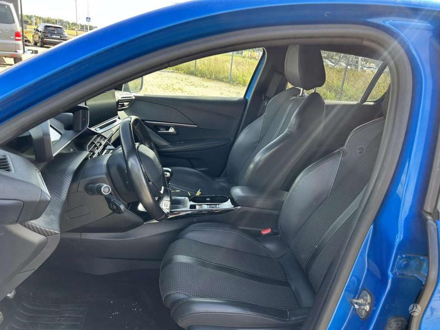 Zils Peugeot 208 2020 Tauragė, ar dzinēja tilpumu 1.50 L un nobraukumu 250 tūkst. km par 8349 €, foto 11 vietnē AUTOMOTO.COM.LV