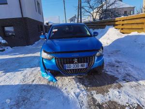 Zils Peugeot 208 2021 Kauņa, ar dzinēja tilpumu 1.20 L un nobraukumu 128 tūkst. km par 5700 €, foto  vietnē AUTOMOTO.COM.LV