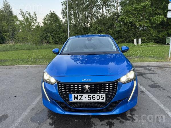 Zils Peugeot 208 2021 Rīga, ar dzinēja tilpumu 1.50 L un nobraukumu 103 tūkst. km par 10000 €, foto 2 vietnē AUTOMOTO.COM.LV