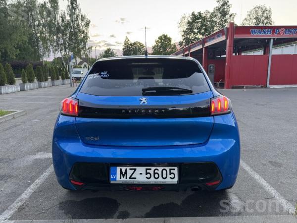 Zils Peugeot 208 2021 Rīga, ar dzinēja tilpumu 1.50 L un nobraukumu 103 tūkst. km par 10000 €, foto 8 vietnē AUTOMOTO.COM.LV