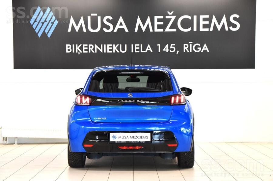 Zils Peugeot 208 2021 Rīga, ar dzinēja tilpumu 0.00 L un nobraukumu 780 tūkst. km par 16990 €, foto 8 vietnē AUTOMOTO.COM.LV