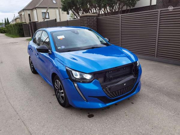 Zils Peugeot 208 2022 Kauņa, ar dzinēja tilpumu 1.20 L un nobraukumu 37 tūkst. km par 5800 €, foto 1 vietnē AUTOMOTO.COM.LV